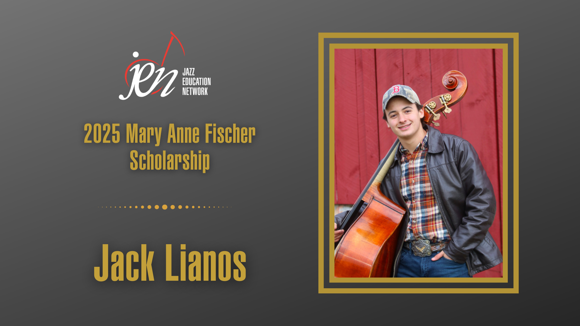 2025 Scholarship Recipients - Jazz Education Network